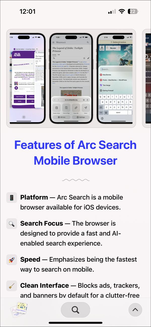 What is Arc Search and How Does it Work