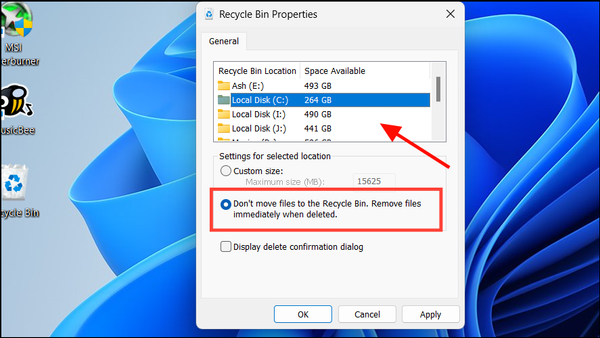 How to Hide Recycle Bin in Windows 11