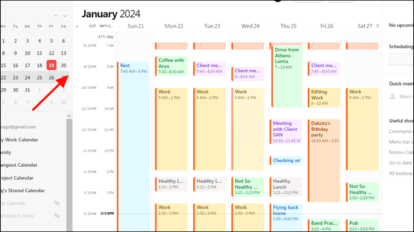 How to Add a Time Zone in Notion Calendar