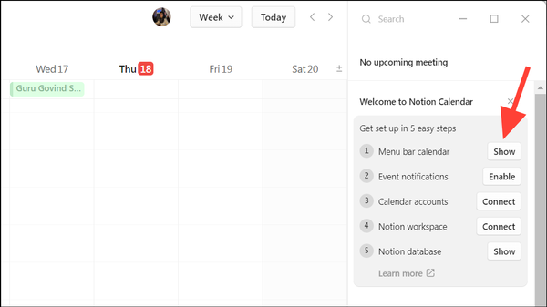 How to Use Notion Calendar
