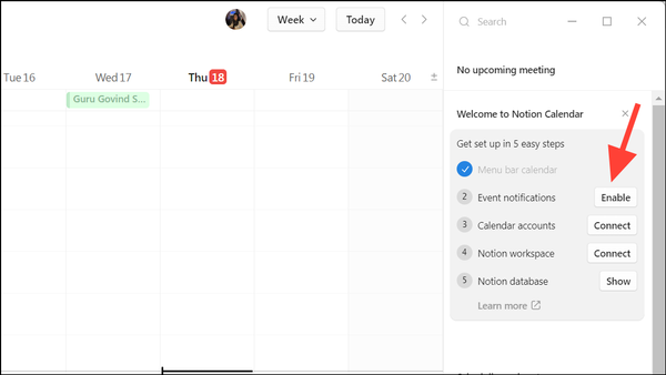 How to Use Notion Calendar