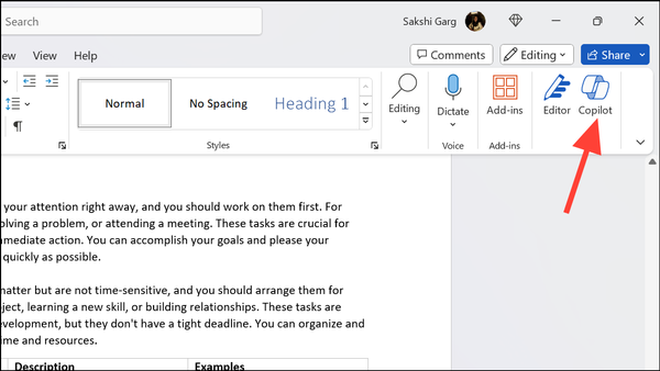 How to Use Copilot in Word