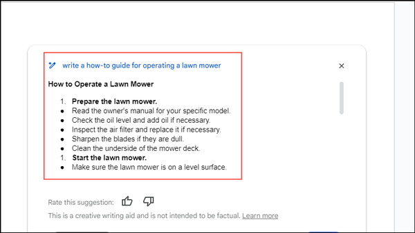 How To Use Gemini in Google Docs