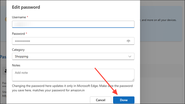 How To Manage Saved Passwords In Microsoft Wallet
