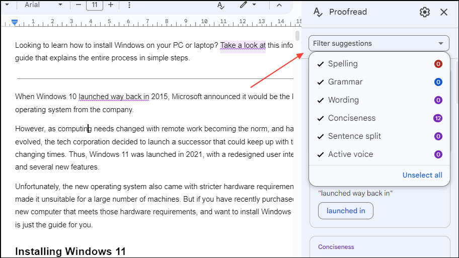 How To Use Gemini in Google Docs