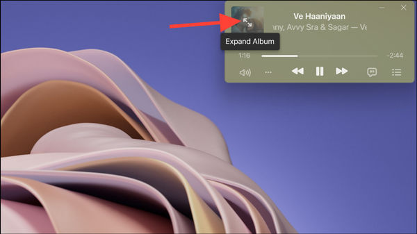 How to Enable or Disable Mini Player in Apple Music on Windows