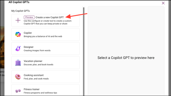 How to Create a Custom Copilot GPT