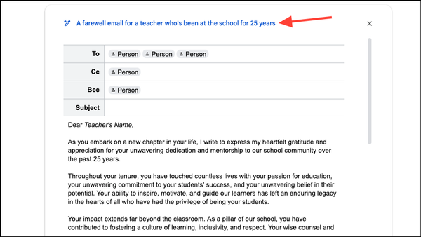 How To Use Gemini in Google Docs