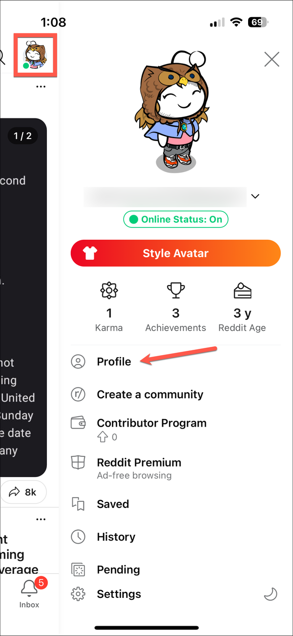 How to Change Reddit Profile Picture
