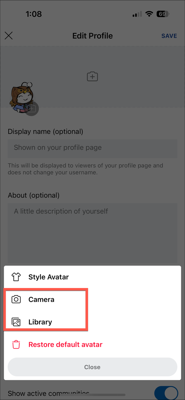 How to Change Reddit Profile Picture