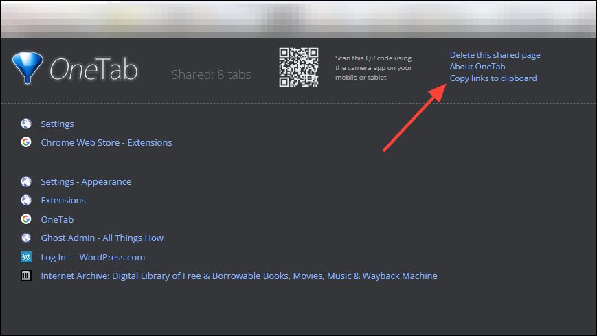 How to Save All Tabs in Chrome