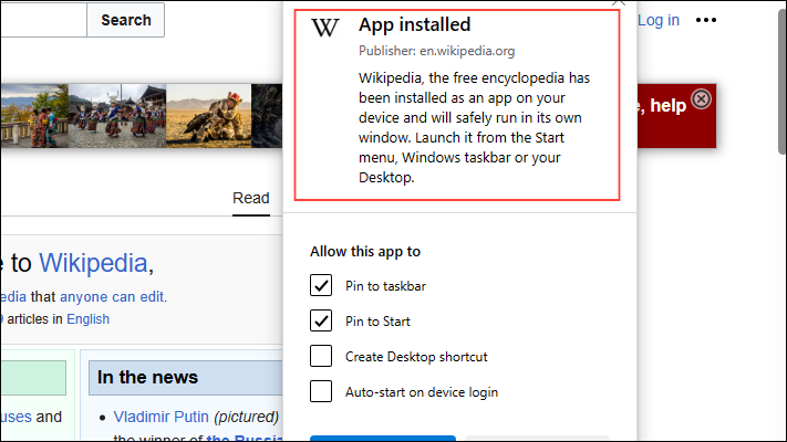 How to Install Any Website as an App Using Edge or Chrome on Windows