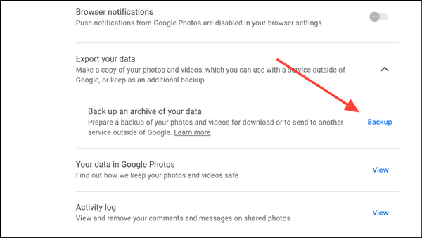 How to Move Google Photos From One Account to Another