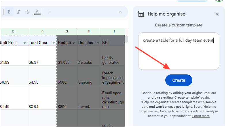 How to Use Gemini in Sheets