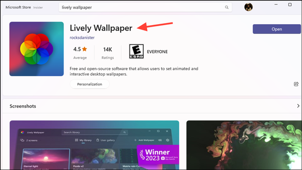 How to Set a Live Wallpaper in Windows 11