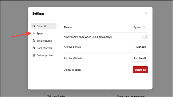 How to Change ChatGPT Voice