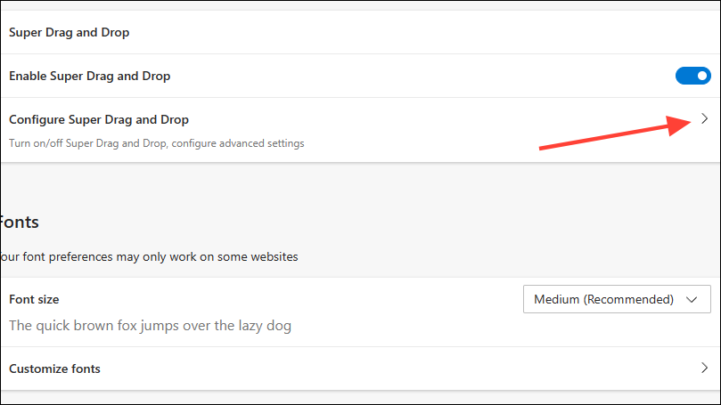 What is Super Drag and Drop in Microsoft Edge and How to Enable It