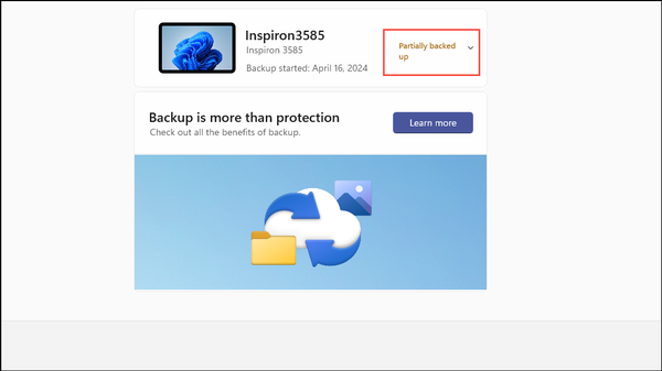 How to Transfer to a New PC Using Windows Backup