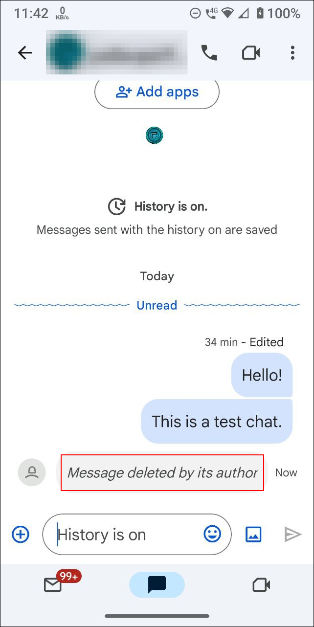 How to Edit or Delete a Message in Google Chat