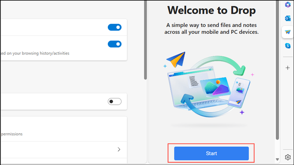 How to Use Microsoft Edge Drop to Share Files Between Your Devices