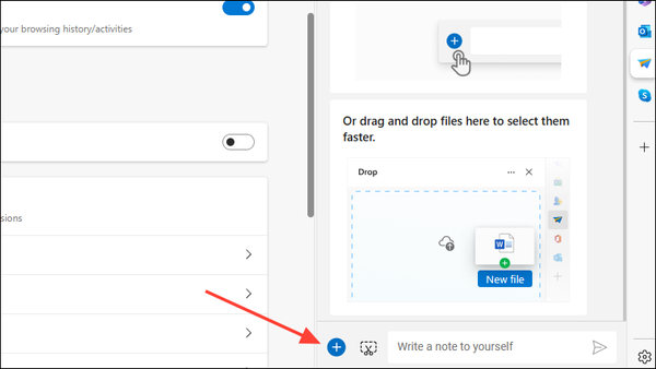 How to Use Microsoft Edge Drop to Share Files Between Your Devices