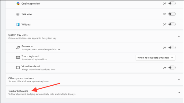 How to Fix Missing Icons in Taskbar on Windows 11