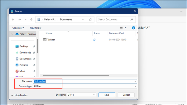 How to Fix Missing Icons in Taskbar on Windows 11