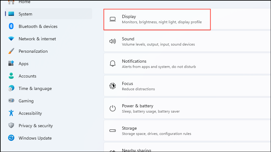 How to Reset Display Settings in Windows 11