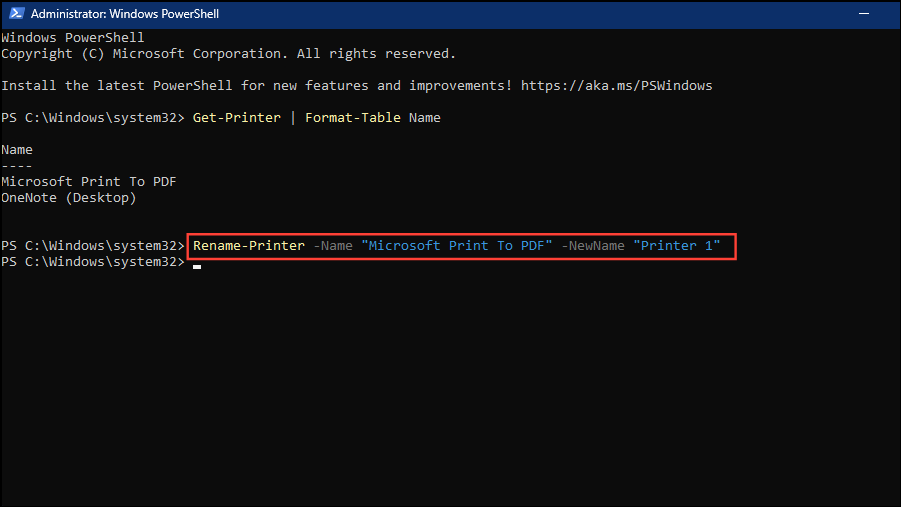 How to Rename a Printer in Windows 11