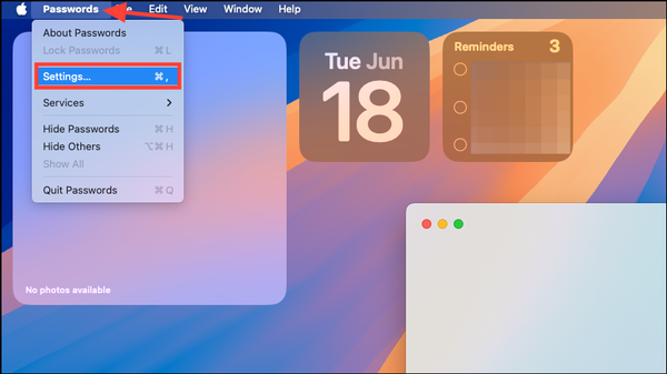 How To Get The Passwords App In The Menu Bar In Macos Sequoia