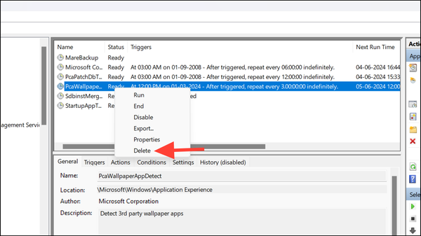 How to fix Windows 11 24H2 Missing Entry: PCAWallpaperAppDetect Error