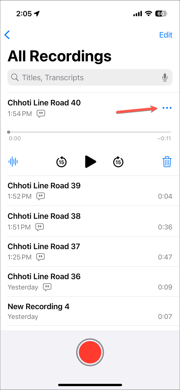 How to use live transcripts in Voice Memos on iPhone with iOS 18