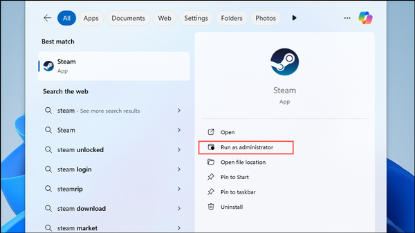 How to fix Steam not opening on Windows 11
