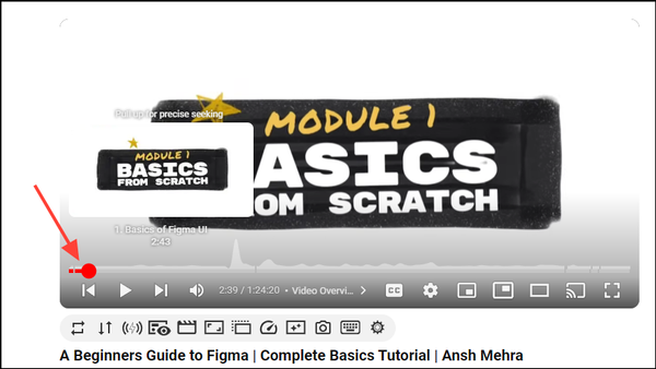 How to share a link to a specific timestamp of a YouTube video