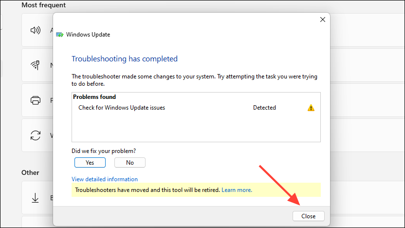 How to fix the Windows Update blank screen issue in Windows 11