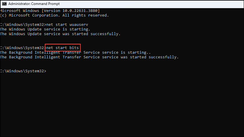 How to fix the Windows Update blank screen issue in Windows 11