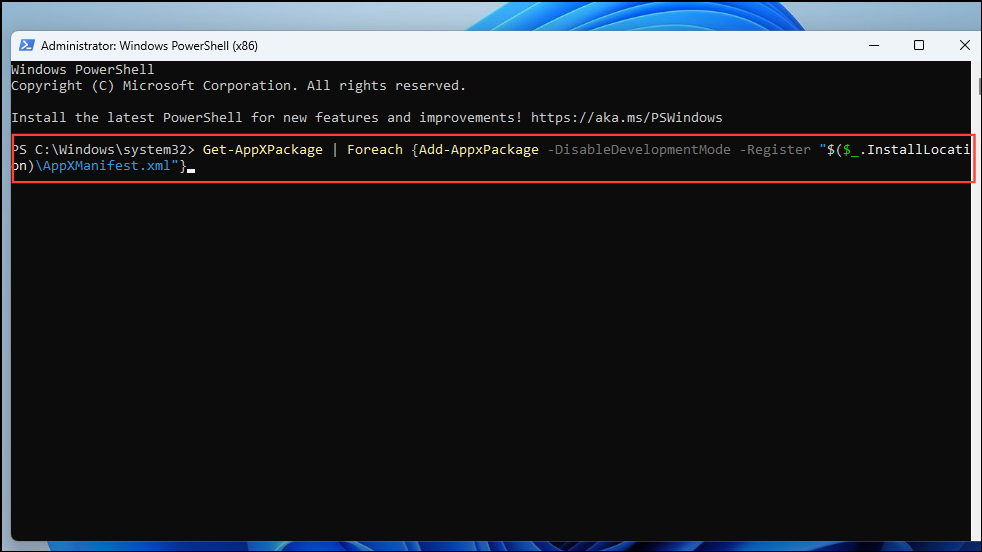 How to fix the Windows Update blank screen issue in Windows 11