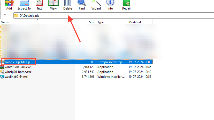 How to repair a corrupted ZIP archive in Windows 11