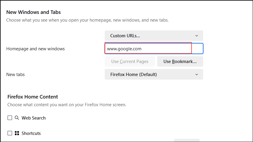 How to restore your lost homepage on any web browser