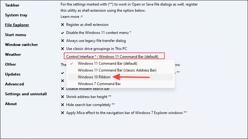 How to get Windows 10 File Explorer in Windows 11