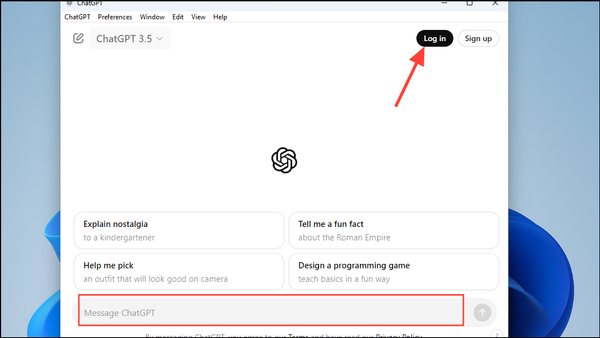 How to get ChatGPT as a desktop app on Windows