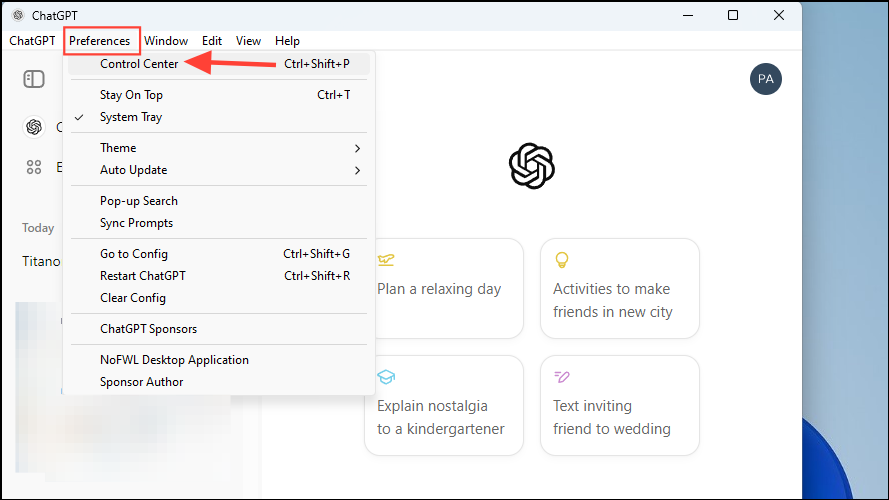 How to get ChatGPT as a desktop app on Windows