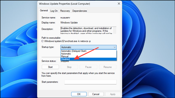 How to pause and disable Windows 11 updates