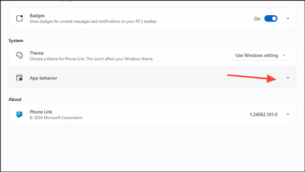 How to disable calls in the Phone Link app on Windows 11