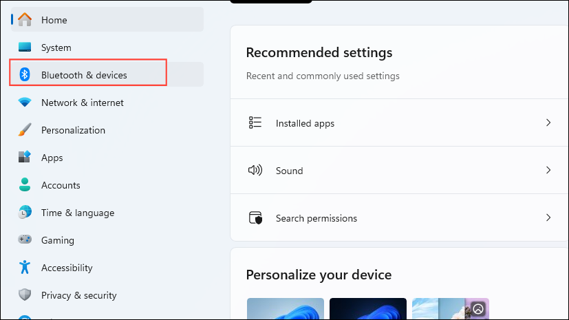 How to disable calls in the Phone Link app on Windows 11