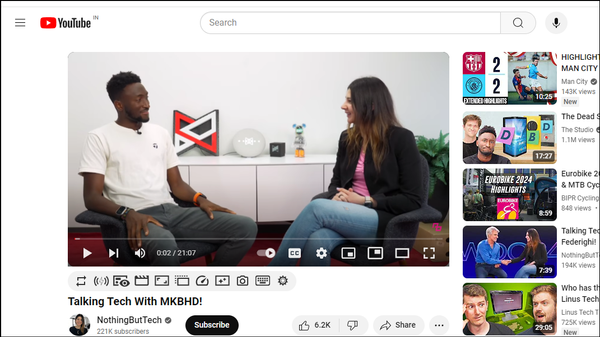 How to restore the original YouTube layout
