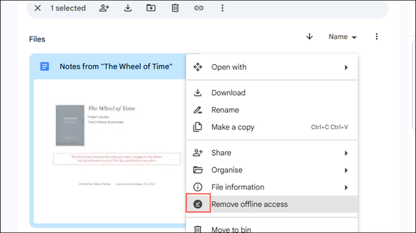 How to use Google Docs offline in Windows