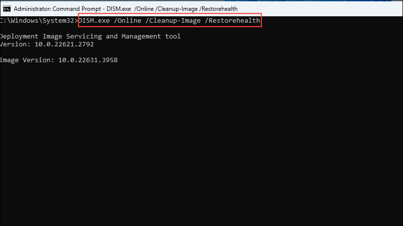 How to fix error code 0x80070570 in Windows