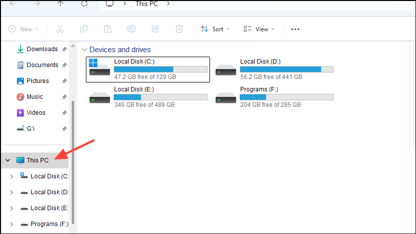 How to fix the 'Location is not available' error on Windows