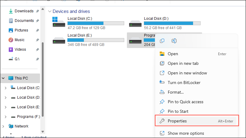 How to fix the 'Location is not available' error on Windows